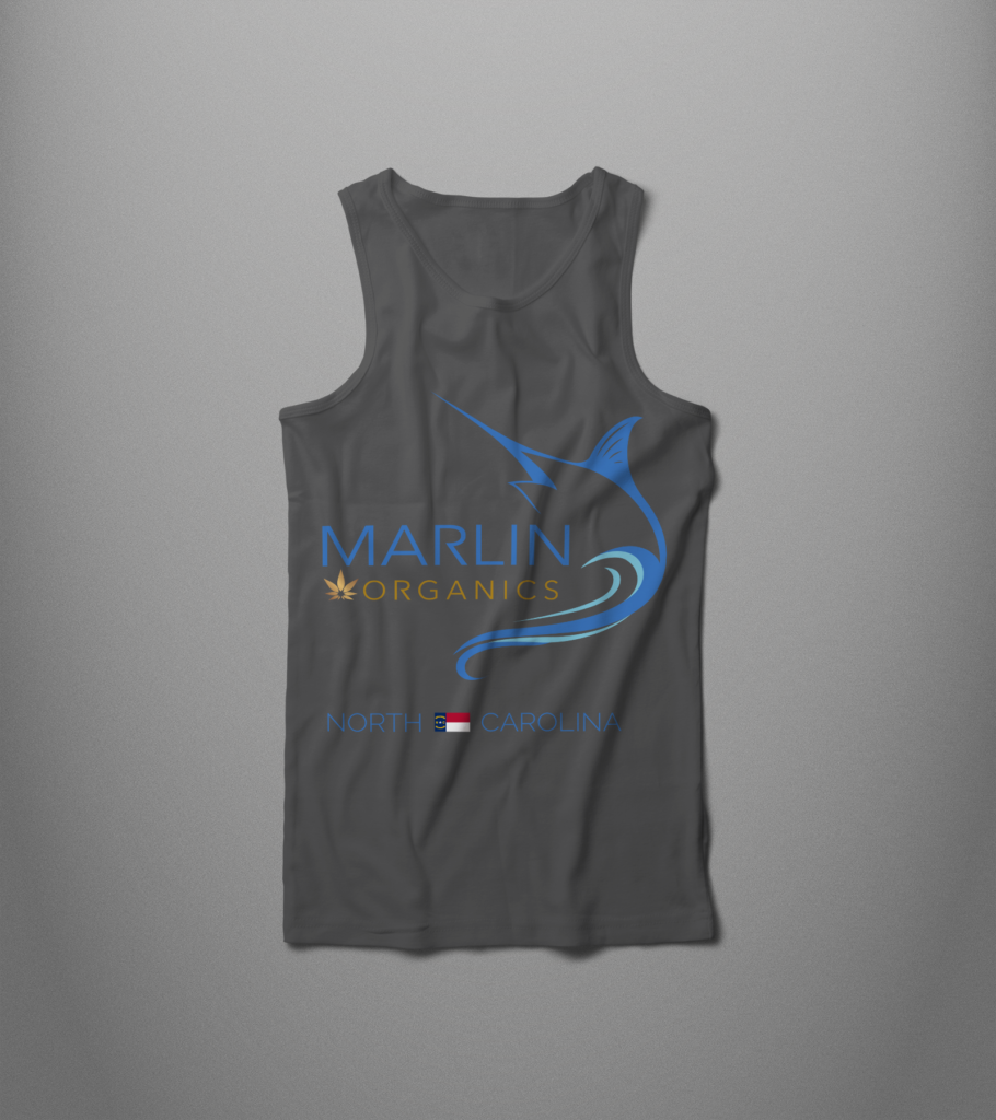Marlin Gear Tank Top Mens - Marlin Organics | We Grow Wellness